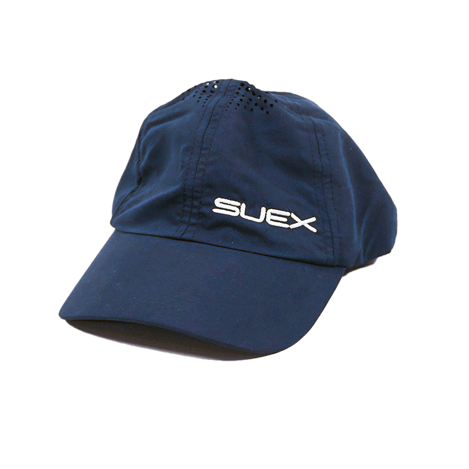 ULTRA-LIGHT BLUE PEAKED CAP - Suex