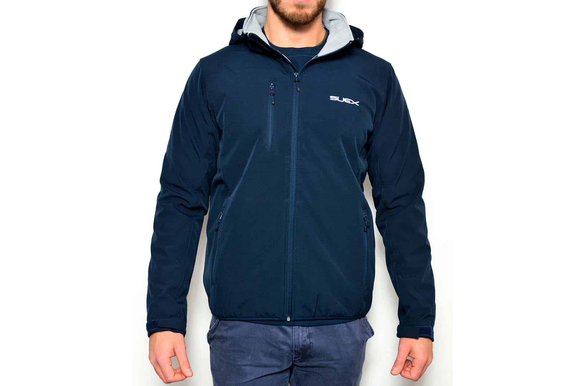 NAVY BLUE JACKET - Suex