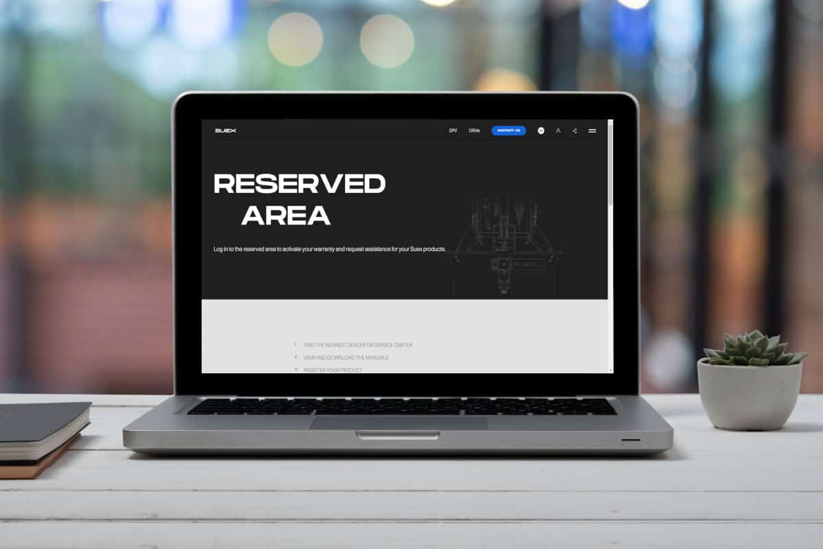 Reserved Area: comprehensive assistance for Suex customers - SUEX